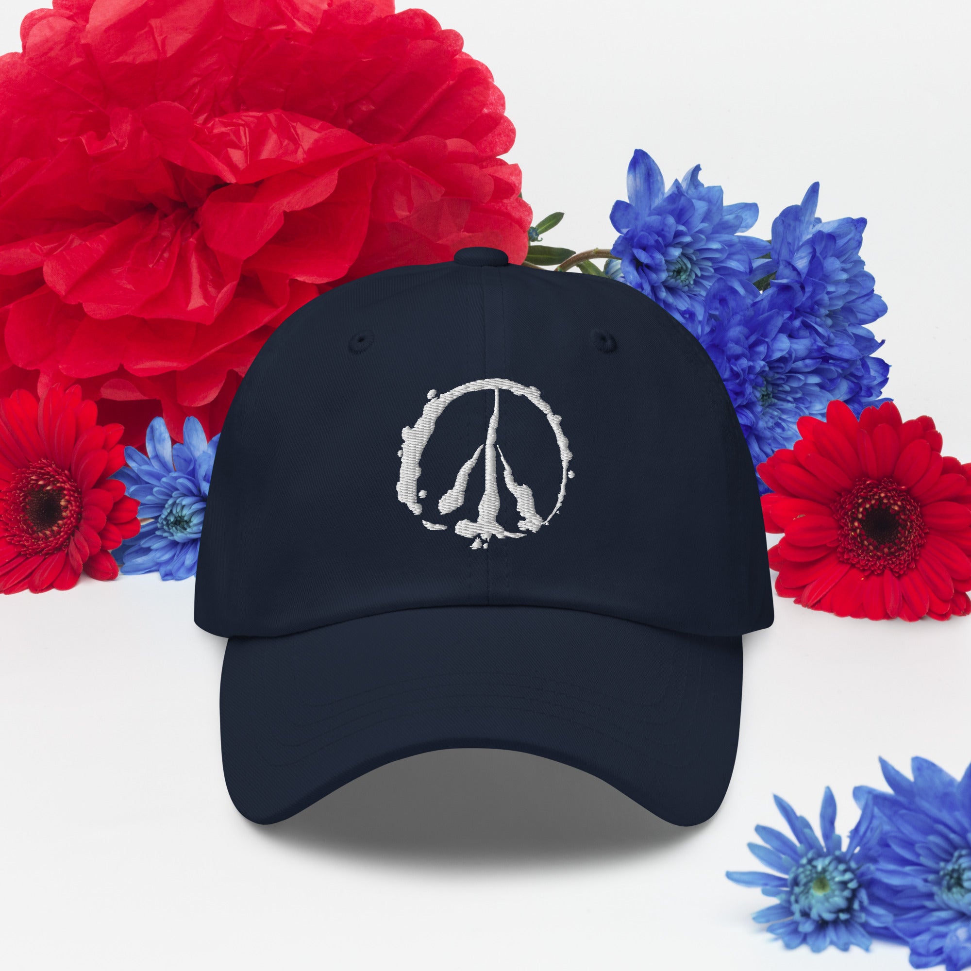 Hoof Peace Symbol Dad hat – Milestone Equestrian